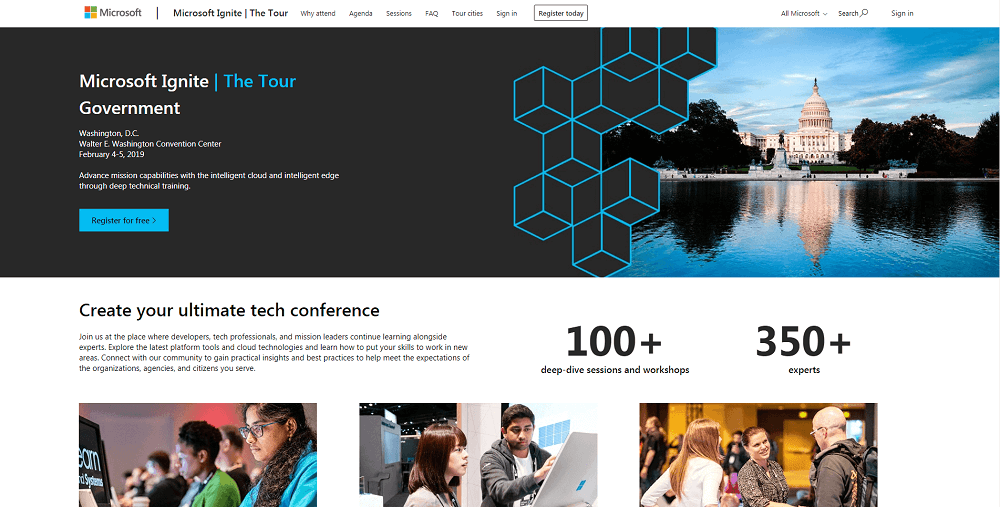 Microsoft Ignite 2019 Washington, D.C. - Tech Event on Latest about ...